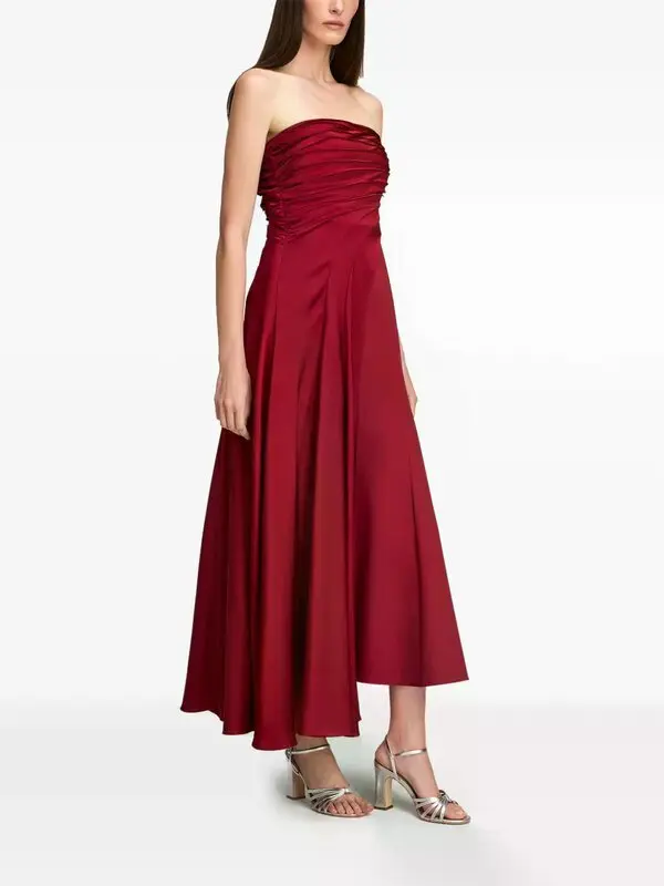 Cinq À Sept Clarisse Strapless Asymmetric Dress