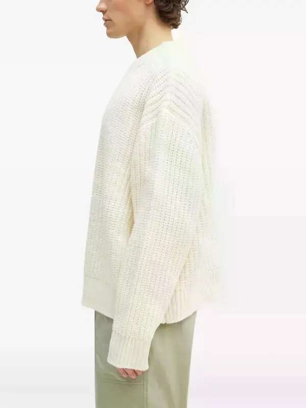 MKI MIYUKI ZOKU Ribbed Crew Neck Sweater