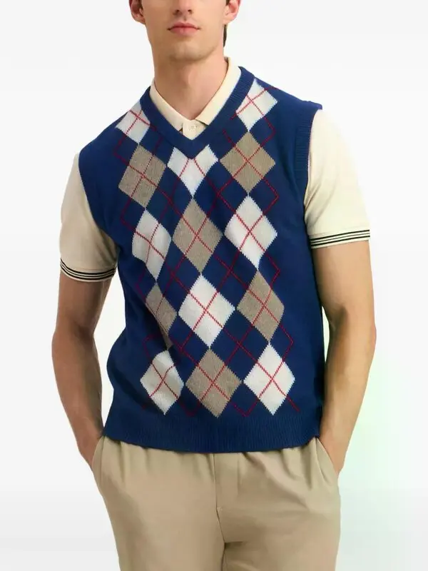 Pringle Of Scotland Lambswool V-neck Vest