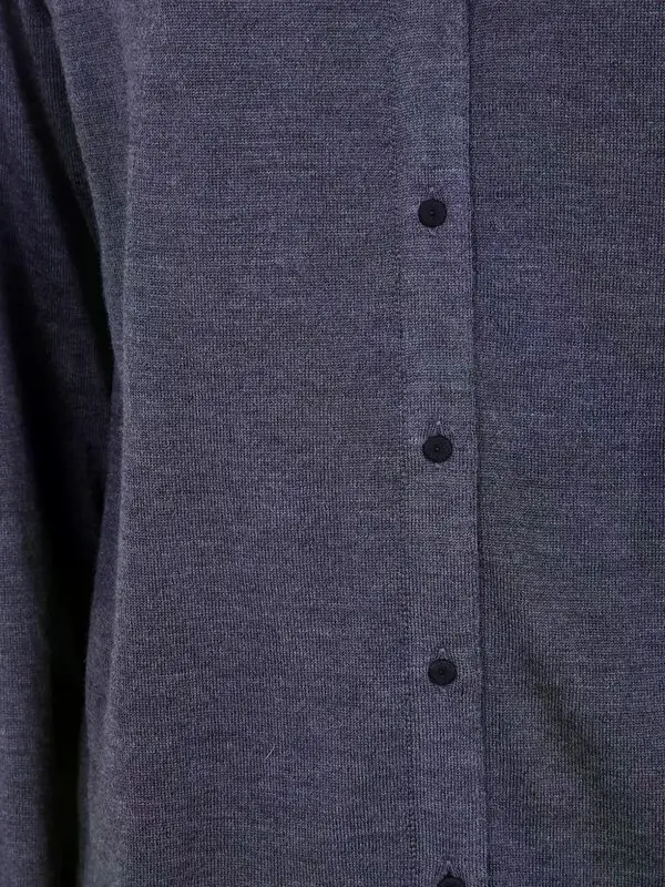 SEMICOUTURE V-neck Virgin Wool Cardigan