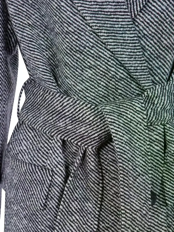 JOSEPH Belted Twill-weave Coat