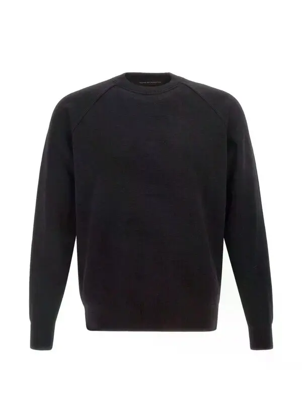 FILIPPO DE LAURENTIIS Raglan-sleeve Sweater - Black
