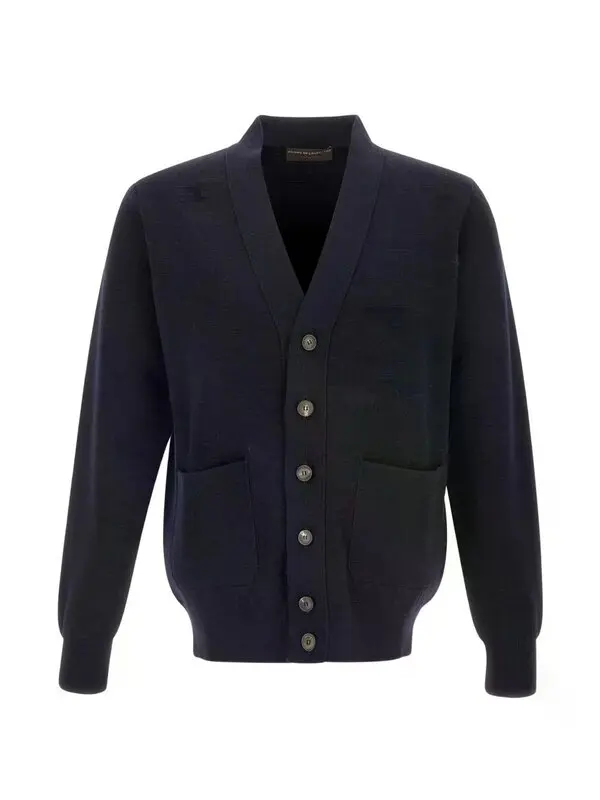 FILIPPO DE LAURENTIIS Merino Wool Cardigan