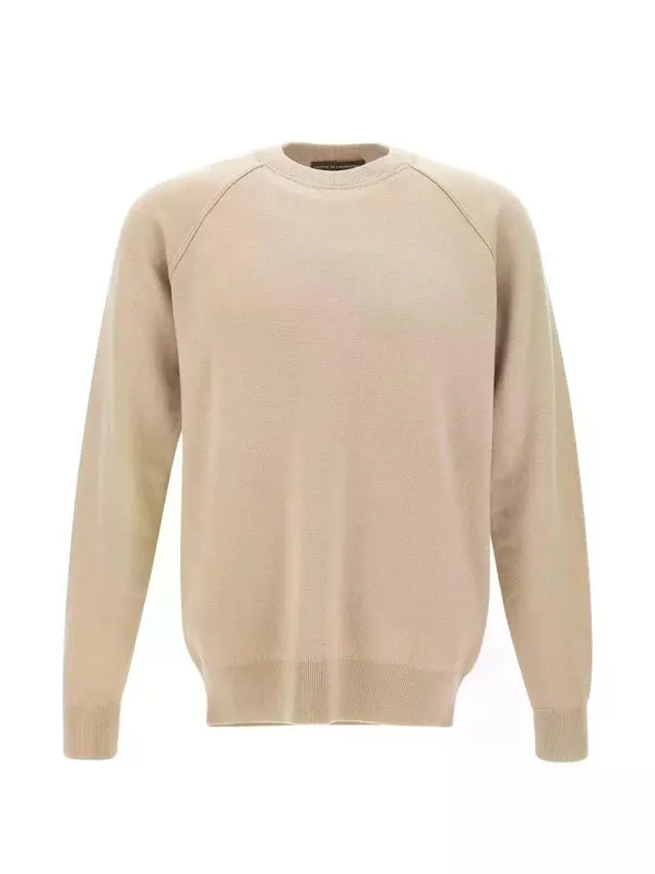 FILIPPO DE LAURENTIIS Raglan-sleeve Sweater - Neutrals