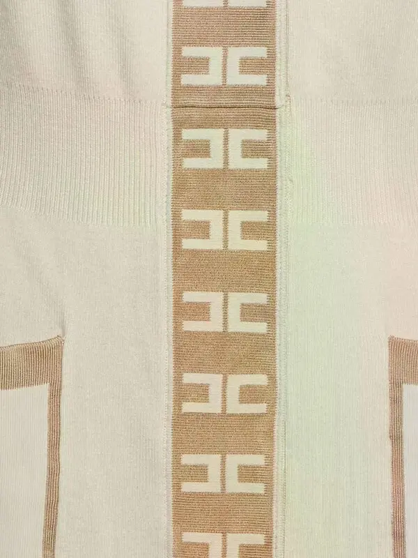 Elisabetta Franchi Monogram-trim Dress
