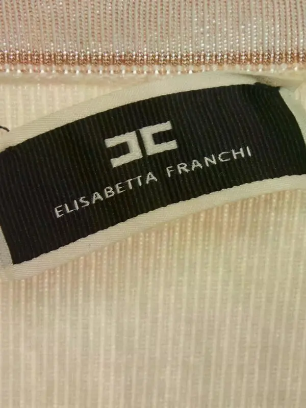 Elisabetta Franchi Monogram-trim Dress
