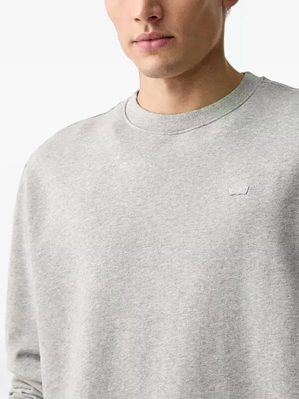 LEVI'S Logo-patch Crew-neck Sweater