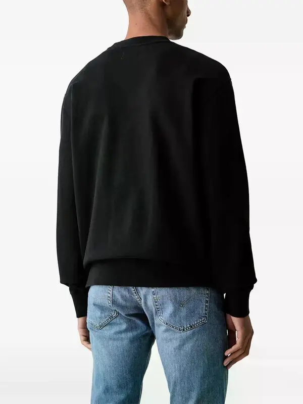 LEVI'S Logo-patch Crew-neck Sweater