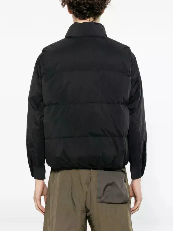 AGNES B. Quilted Padded Gilet
