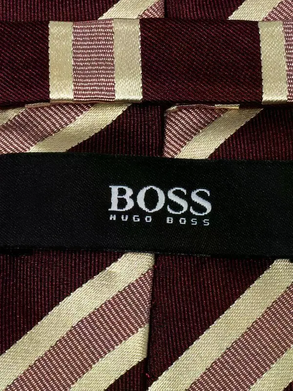 BOSS Striped Silk Tie