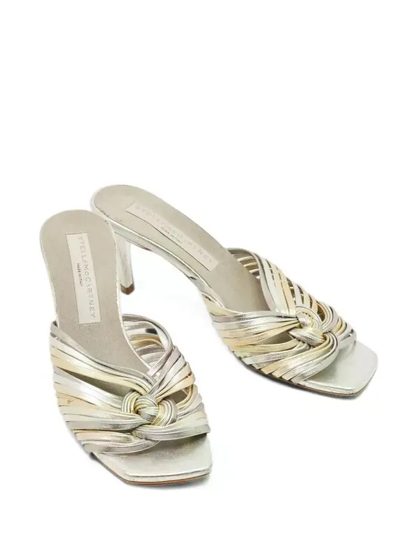 Stella McCartney Knotted Strap Slide Sandals