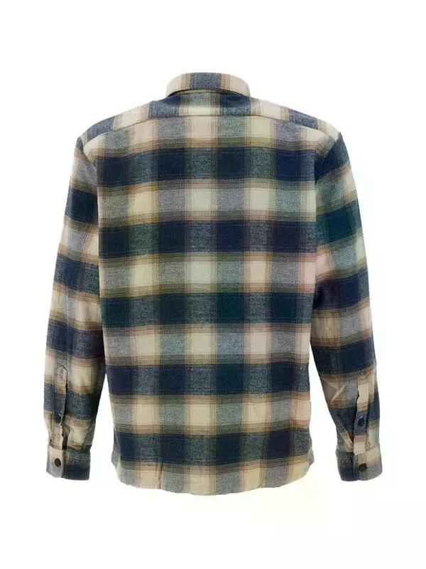 B.D.BAGGIES Union Check-print Flannel Shirt