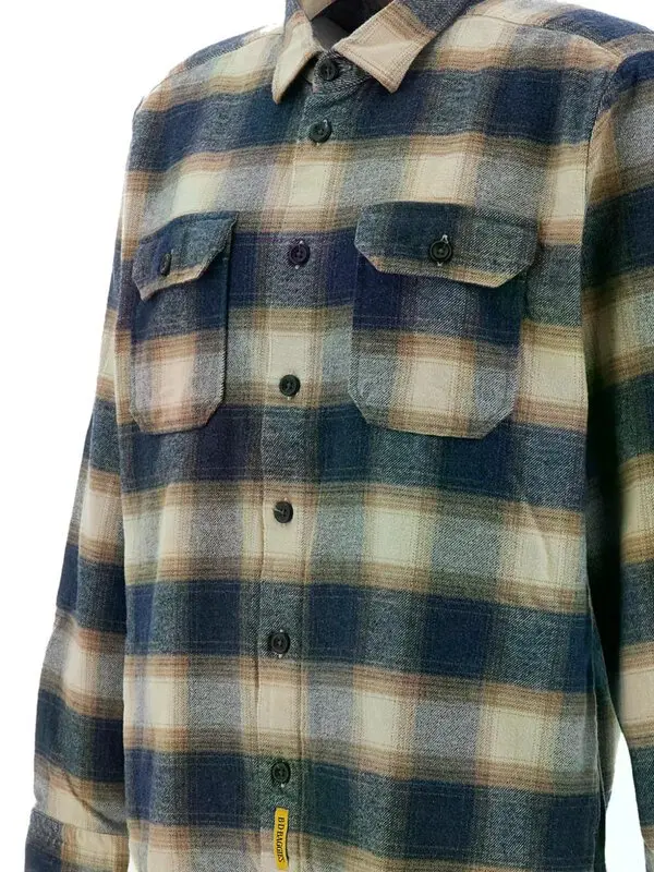 B.D.BAGGIES Union Check-print Flannel Shirt
