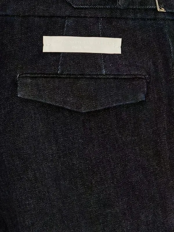 BRIGLIA 1949 Pressed-crease Tapered Trousers