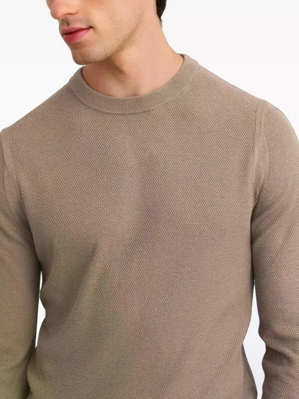 Pringle Of Scotland Diamond-stitch Crew-neck Sweater