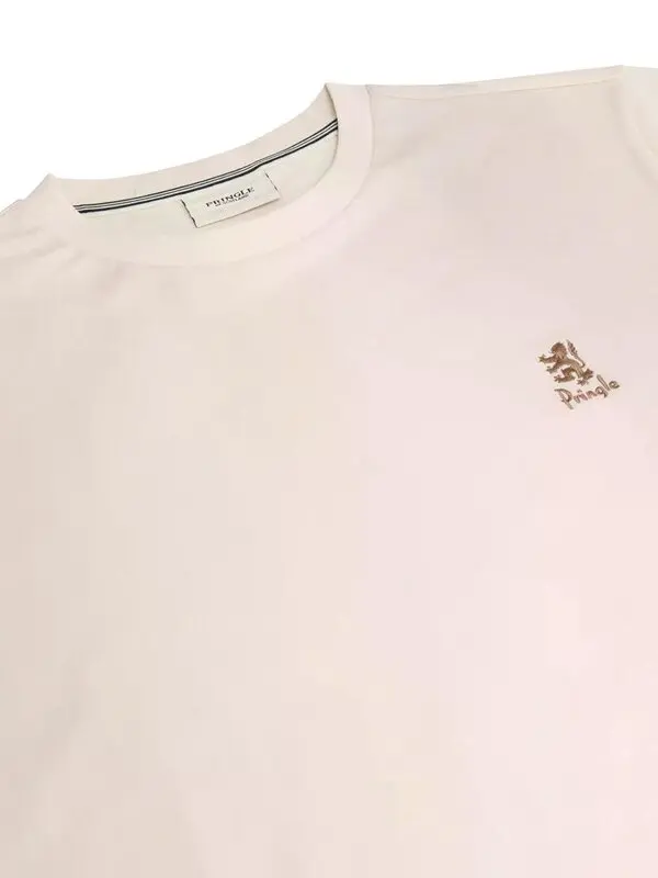 Pringle Of Scotland Logo-embroidered T-shirt
