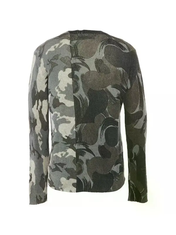 Zadig&Voltaire Kennedy Bis Camouflage-print Sweater