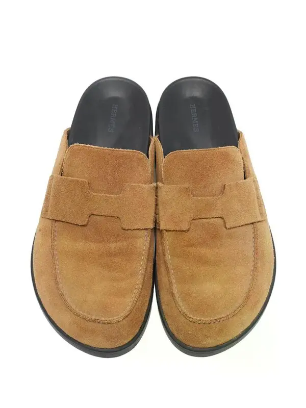 Hermès Go H Cut-out Mules