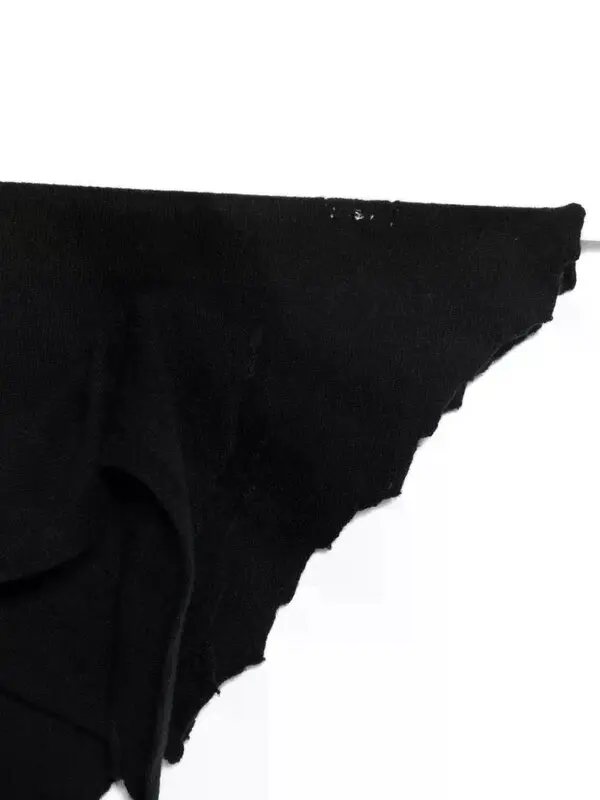 LANEUS Distressed Knitted Scarf
