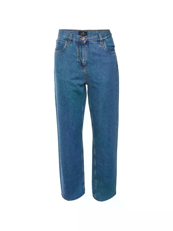 Etro Straight-fit Jeans - Blue