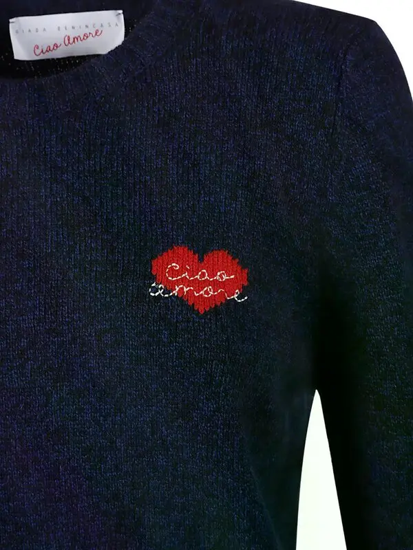 Giada Benincasa Heartbeat Heart-motif Sweater
