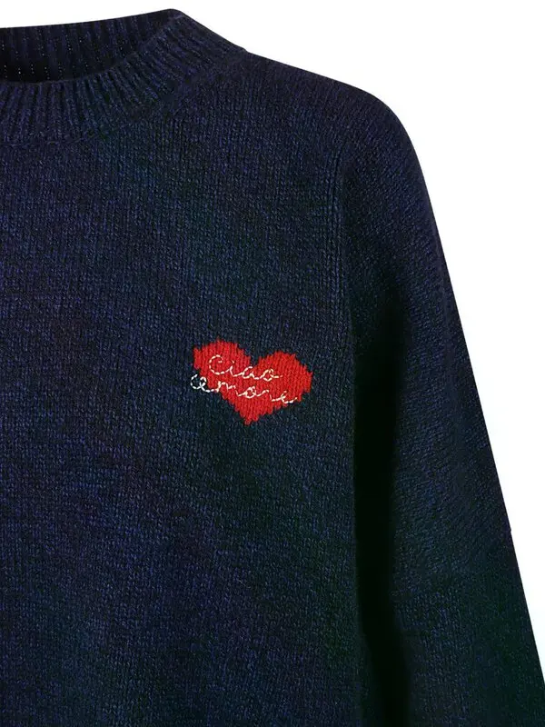 Giada Benincasa Heartbeat Heart-motif Sweater