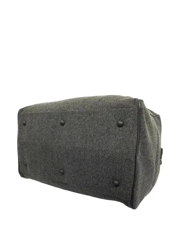 Prada 2000-2013 Wool Travel Bag