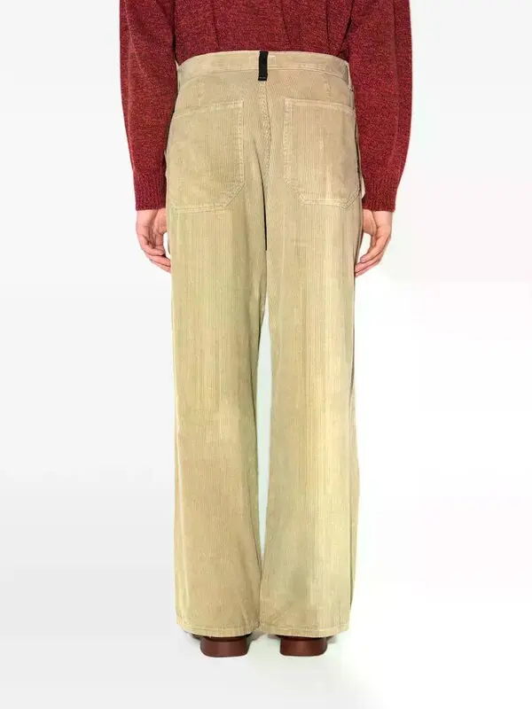 AMISH SUPPLIES Pleated Corduroy Trousers