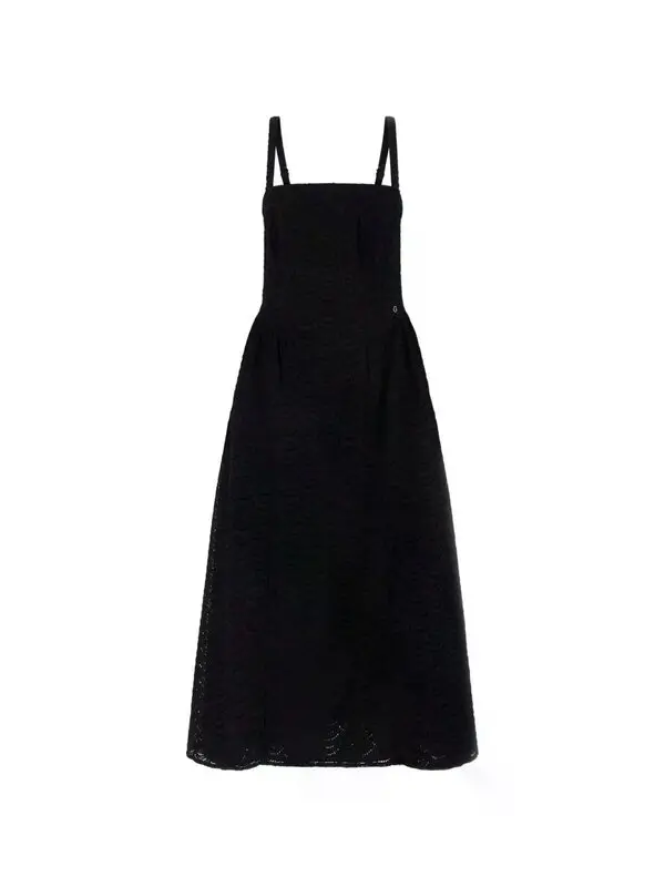 Guess Sharon Broderie-anglaise Midi Dress