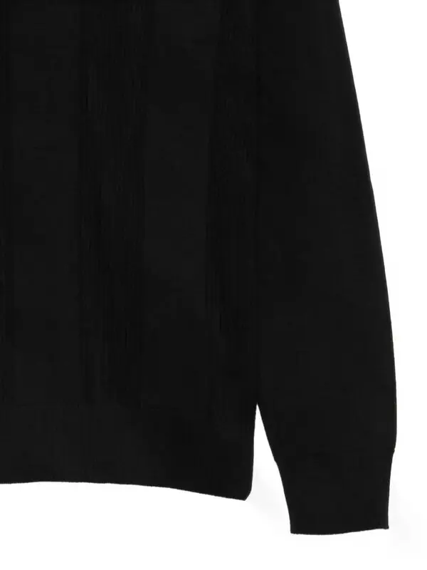Altea Ribbed-knit V-neck Sweater