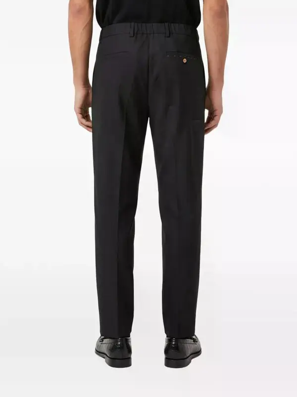 GREYED Diky Pressed-crease Tailored Trousers