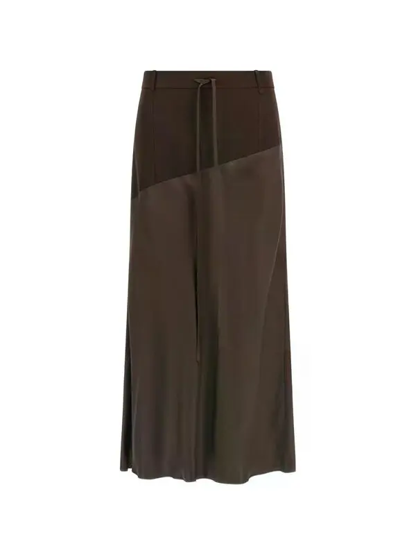 MISENITHE Rita Rose Asymmetrical Pencil Maxi Skirt