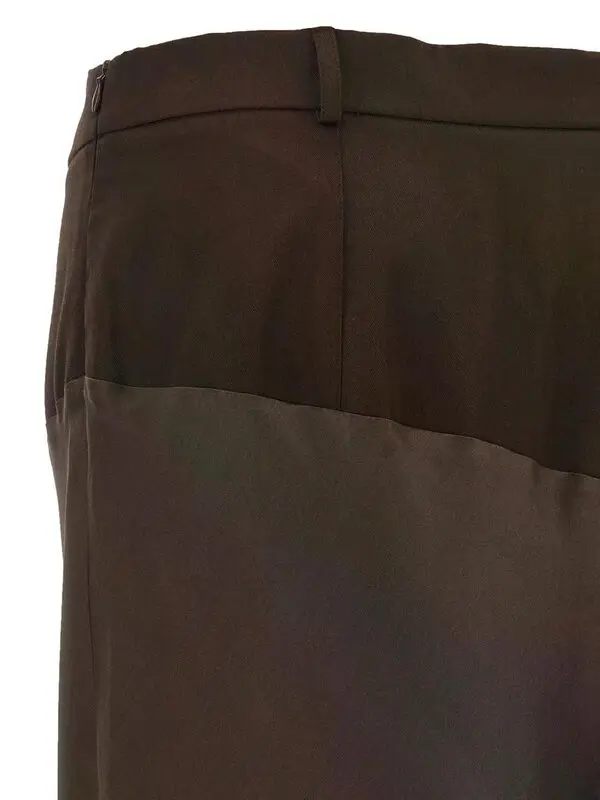 MISENITHE Rita Rose Asymmetrical Pencil Maxi Skirt