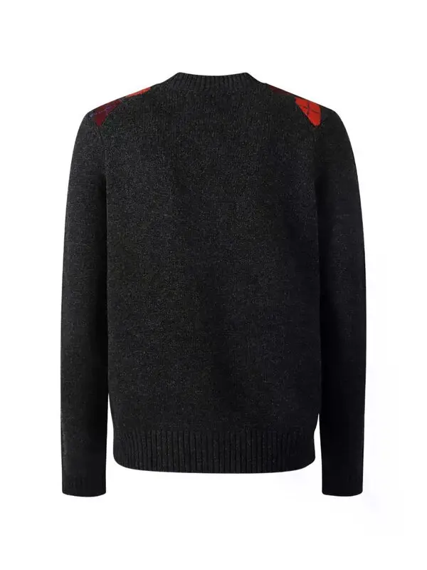 Giada Benincasa London Argyle-pattern Wool Sweater