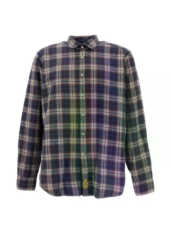 B.D.BAGGIES Check-pattern Long-sleeve Shirt