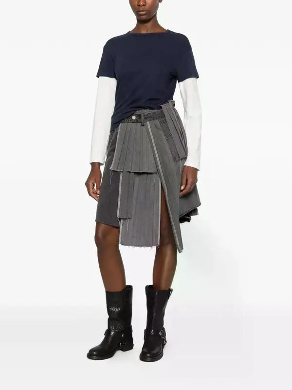 KURO Remake Mark Xv Skirt - Grey