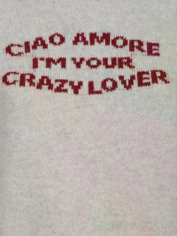 Giada Benincasa Crazy Lover Jacquard-knit Sweater