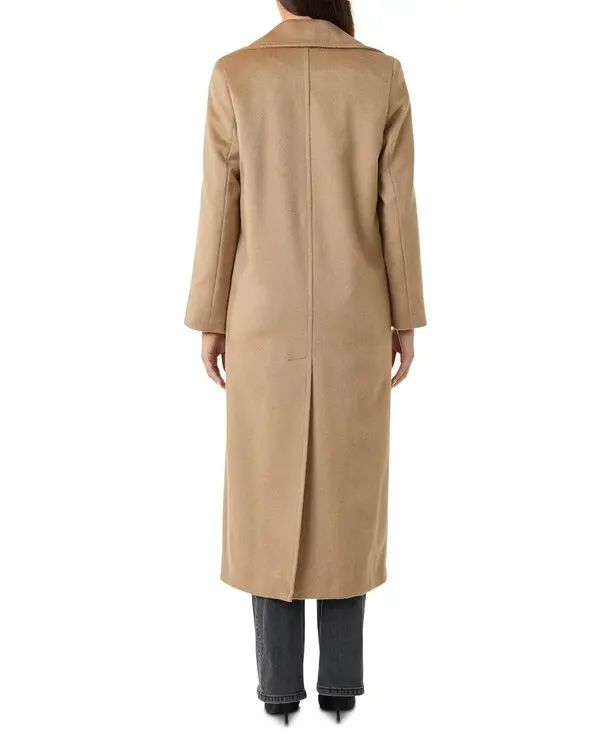 Sofia Cashmere Camelhair Trench Coat