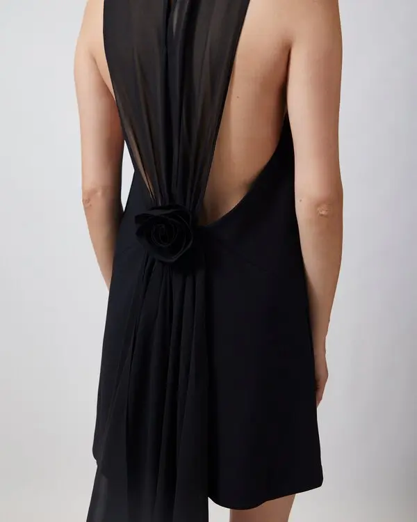 ROTATE BY BIRGER CHRISTENSEN Dress Crepe Mini A-line
