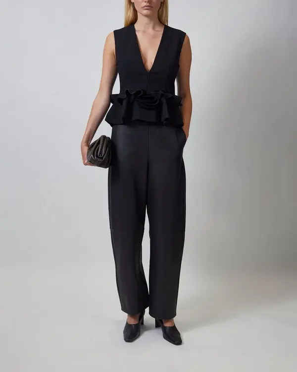 ROTATE BY BIRGER CHRISTENSEN Top V-neck Flower
