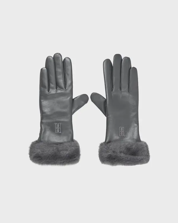 BY MALENE BIRGER Glove Genna - Grey