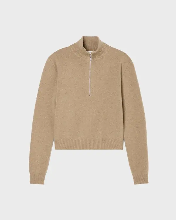 RÓHE Polo Zipped Moulin - Camel