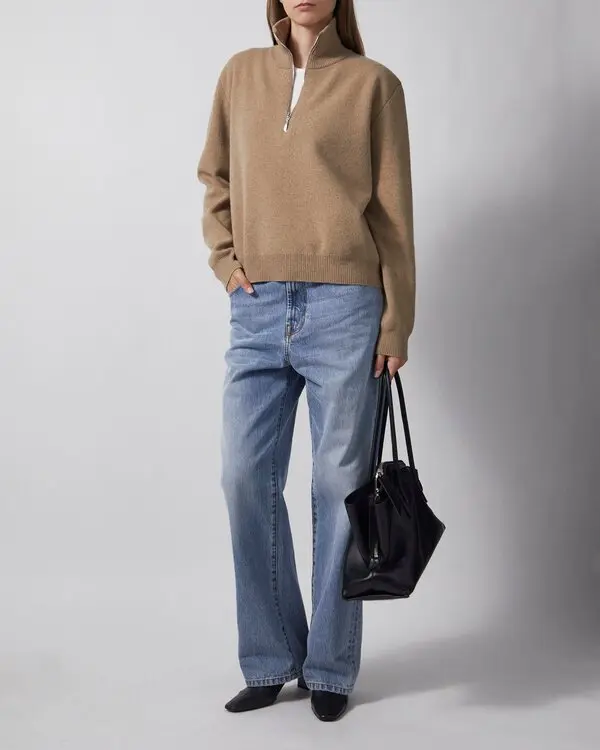 RÓHE Polo Zipped Moulin - Camel