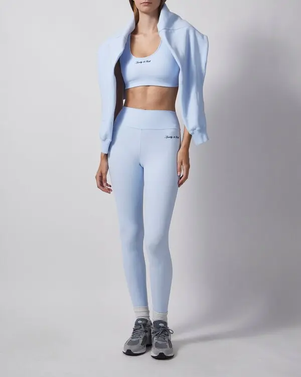 Sporty & Rich Port Bra Ignature Logo