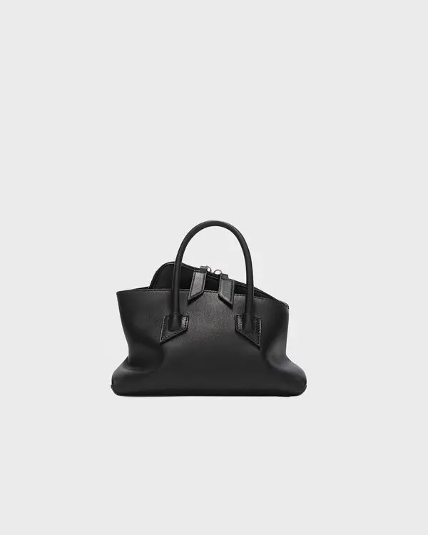 Attico Handbag La Passeggiata Mini Top Handle - Black