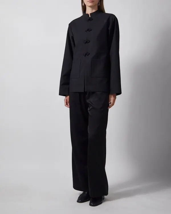 RÓHE Jacket Pankou Closure - Black