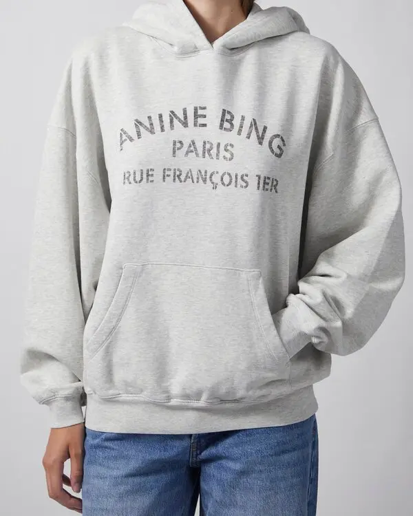 ANINE BING Sweatshirt Harvey Paris Stencil