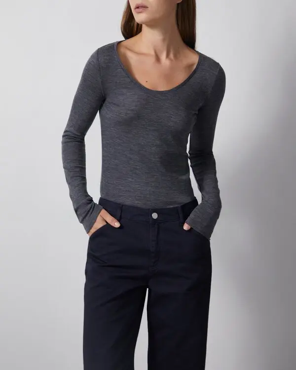WAKAKUU Top Merino Wool Selene