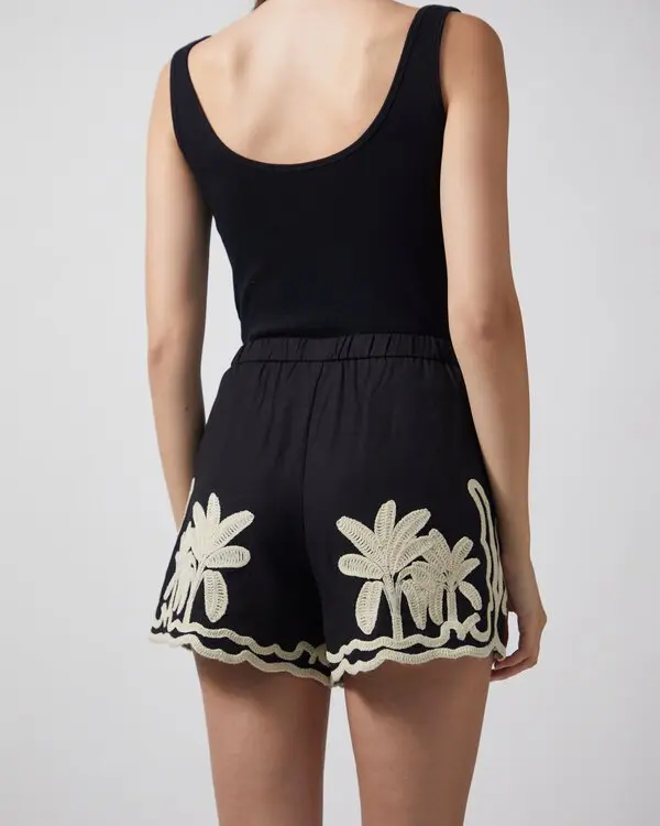MALINA Shorts Fenya Embroidered