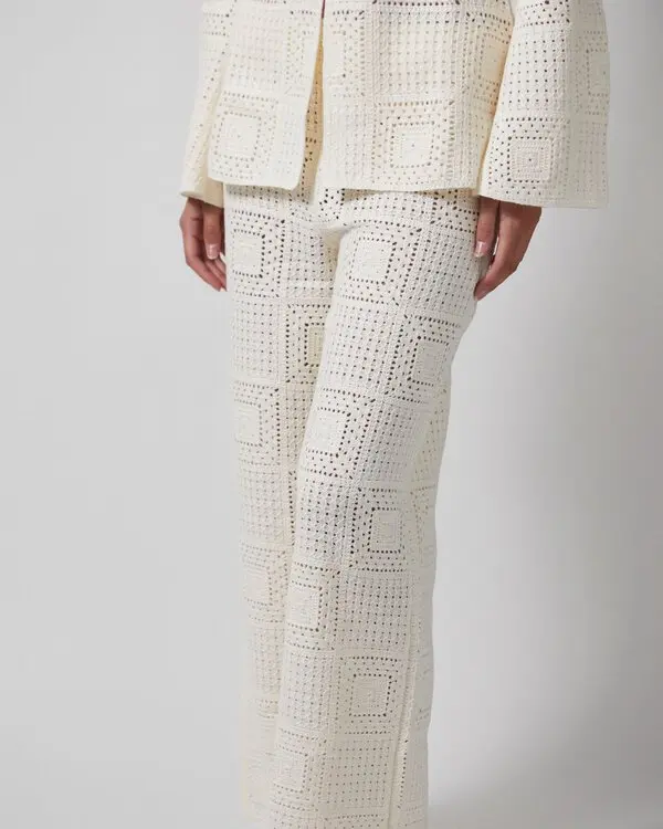 MALINA Pant Aleya Wide Crochet
